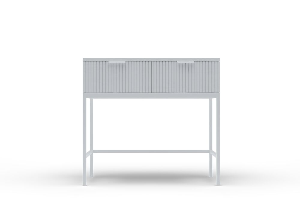 Siera konsolipöytä valkoinen - Siera kalustesarja - www.huippukaluste.fi